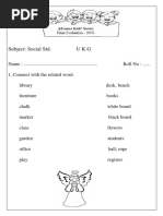 LKG Science and Social Question | PDF