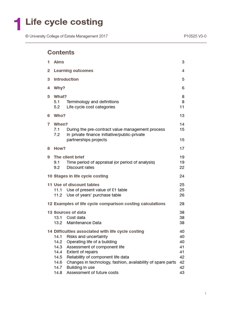 Paper 10525 v3-0 - Life Cycle Costing | PDF | Life Cycle Assessment ...