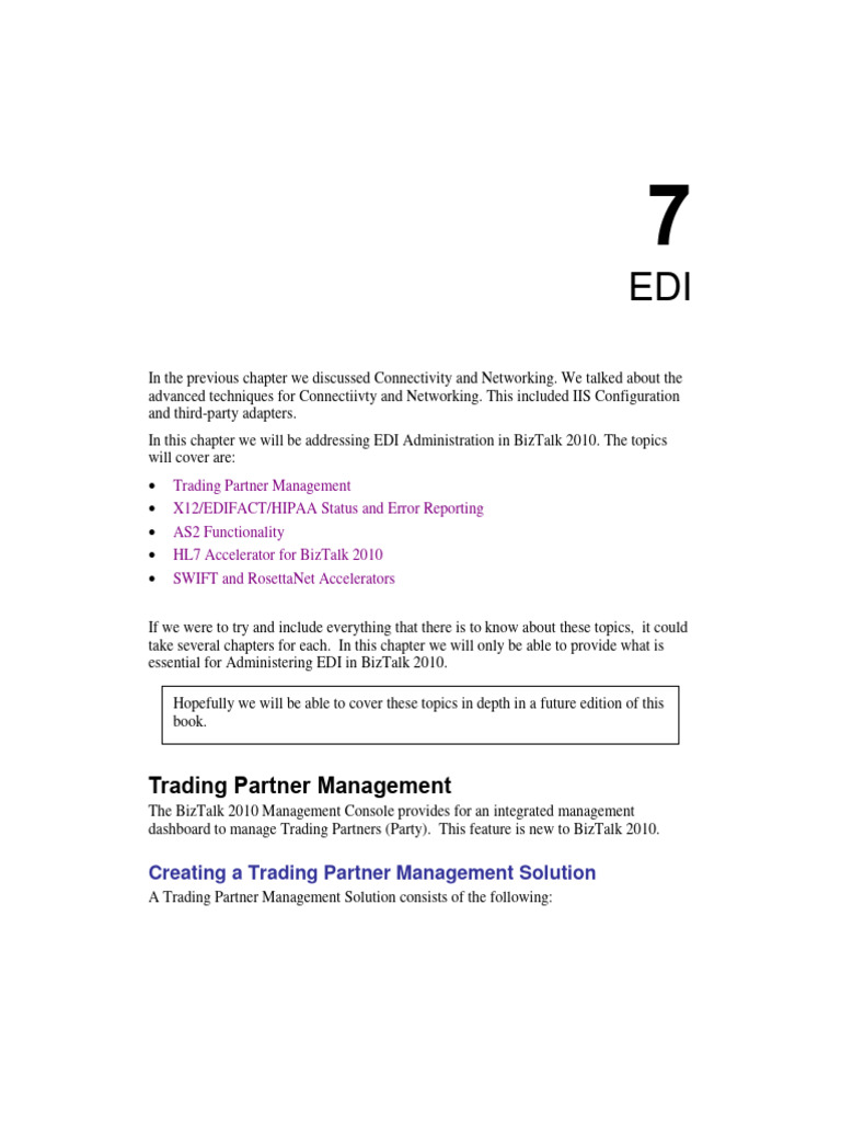 Chapter_7_-_EDI[1] | PDF | Electronic Data Interchange | Computing