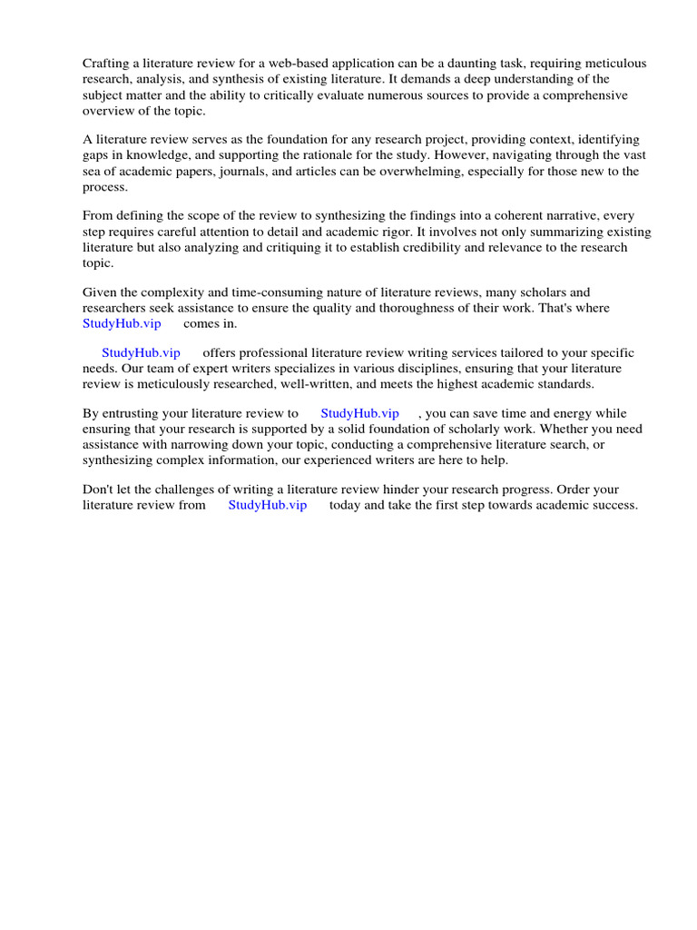 Literature Review Web Based Application Pdf Literature Review World Wide Web
