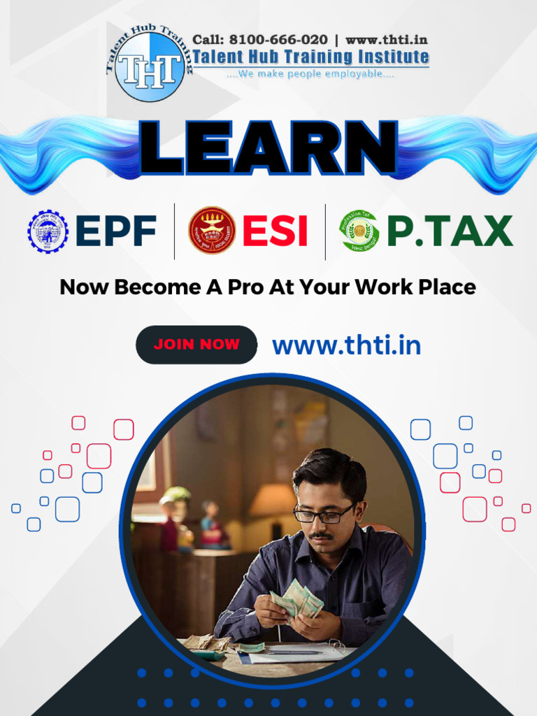 PF and ESI Practical Training Course | PDF | Taxes | Payments