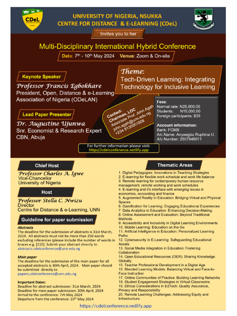 CDeL Conference Flyer 2024 1 | PDF