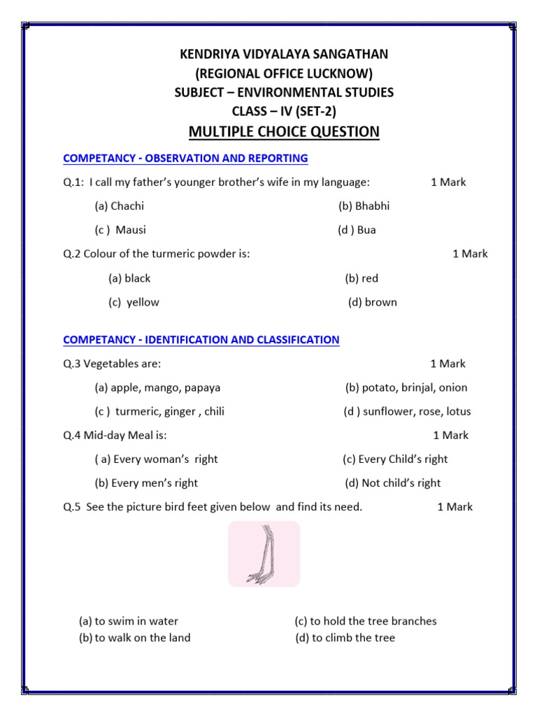 Final Evs Iv Set 2 | PDF