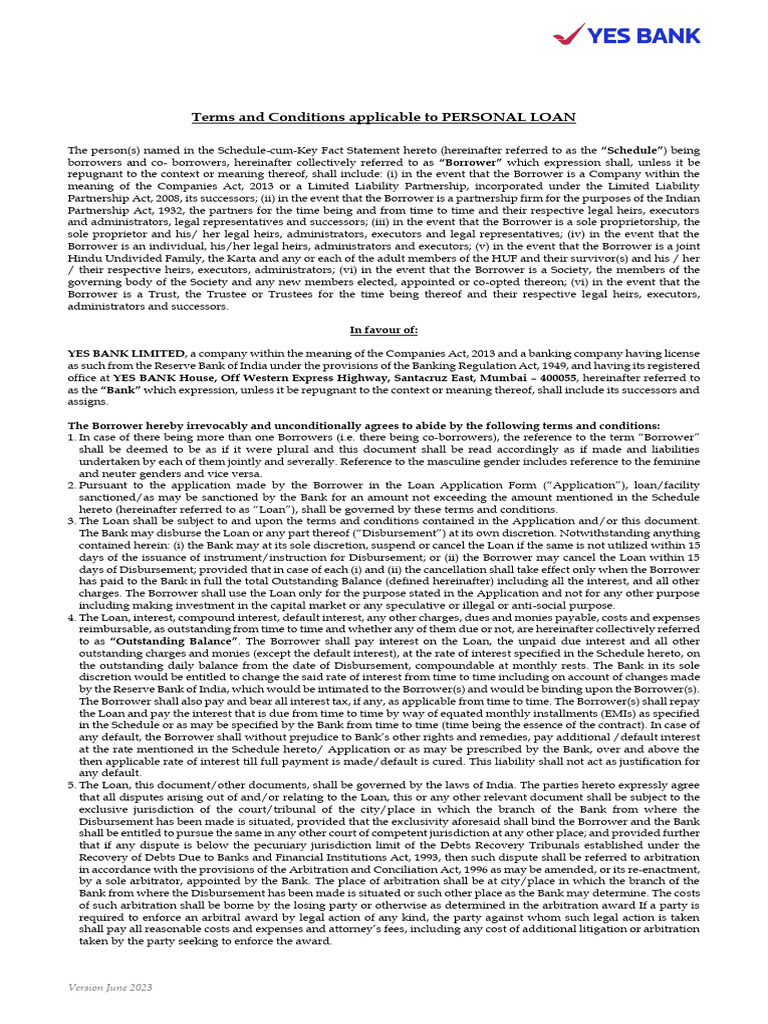 PL Agreement Version June23 | PDF | Interest | Arbitration