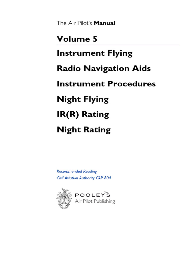 Pages From Apm 5 Book Feb 2016 | PDF | Flight Instructor | Instrument ...