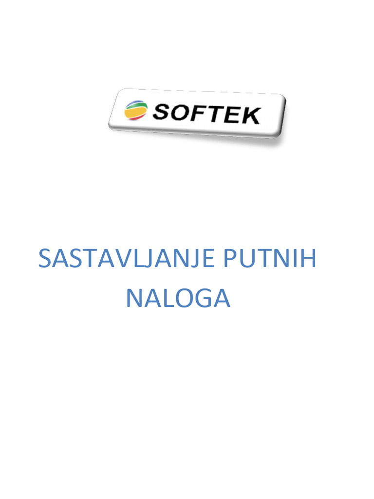 Uputstvo-Putni Nalozi | PDF