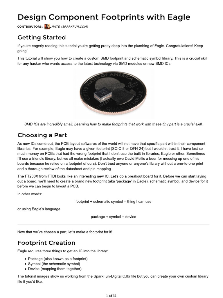 Eagle Device Footprint | PDF