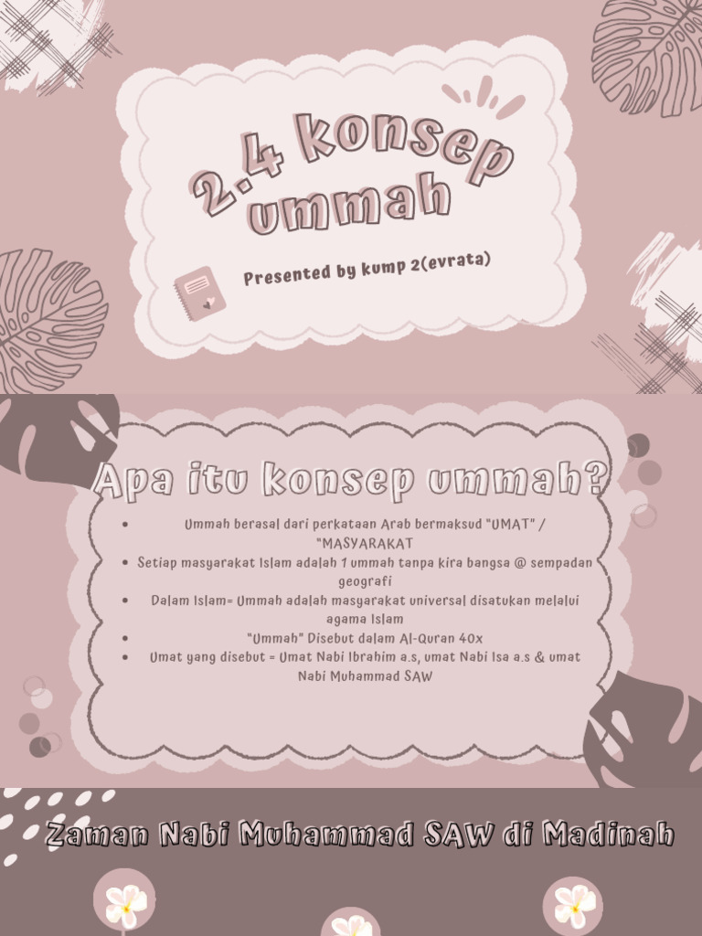 Konsep Ummah dalam Islam | PDF