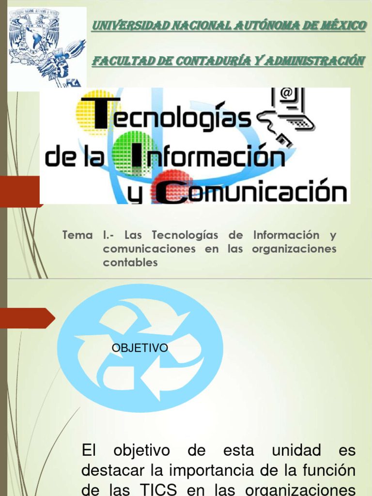 Tecnologías de la información y comunicación | PDF | Tecnología de información y comunicaciones ...