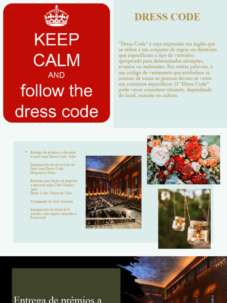 Ufcd 0525 Dress Code | PDF | Moda | Aparência humana