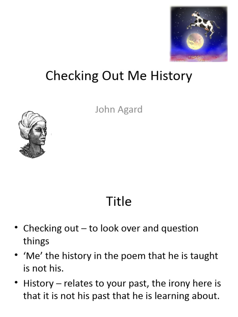Checking Out Me History | PDF
