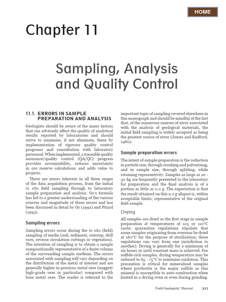 Chapter 11 Pdf Accuracy And Precision Detection Limit