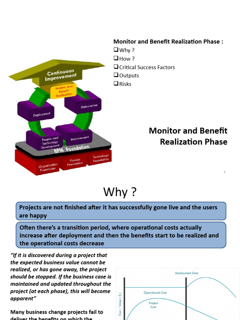 Monitor and Benefit Realization Phase | Download Free PDF | Business ...