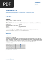 Disperbyk-163 - Dispers SB Pu | PDF | Colloid | Implied Warranty