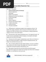 Leap 2025 Grade 8 Math Practice Test Answer Key | PDF | Mathematics