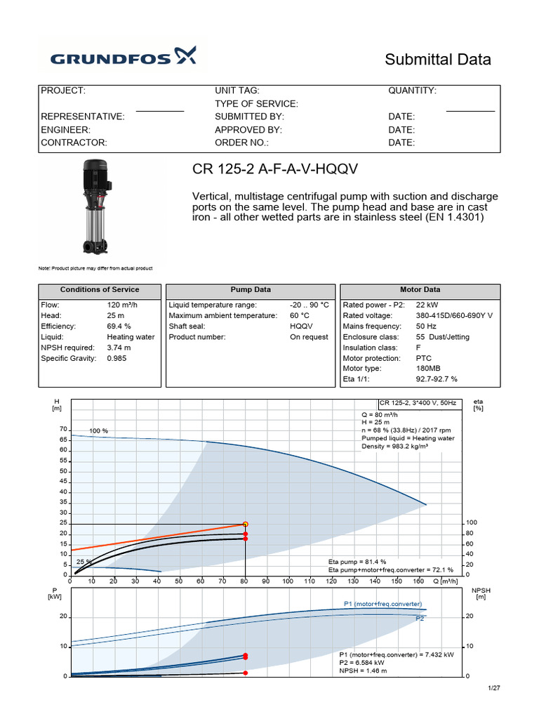 Recommended Pump For Main Supply Water Pumps | PDF | Pump | Mains ...