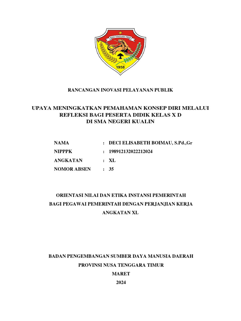 2 - DECI ELISABETH BOIMAU, S.PD | PDF | Karier & Perkembangan