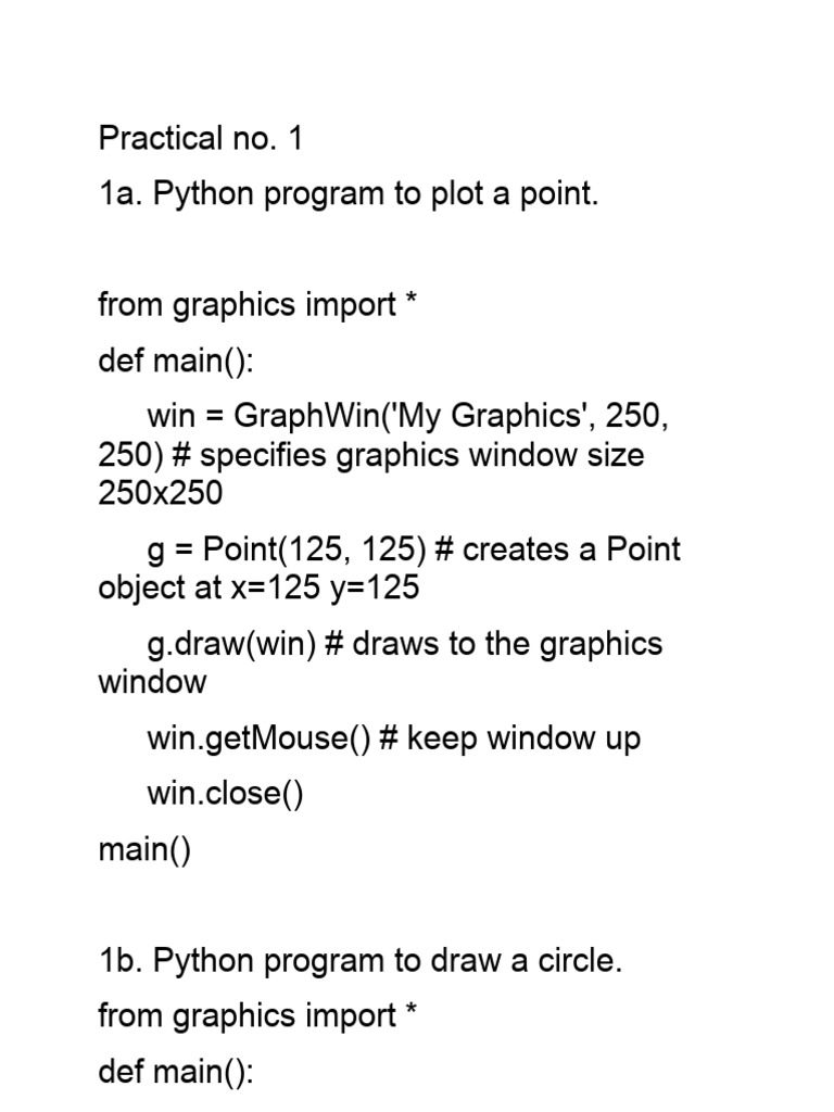 CGA Prac | PDF | Computing | Computer Science