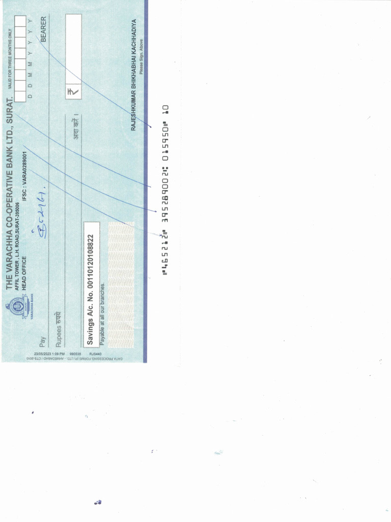 CHEQUE | PDF