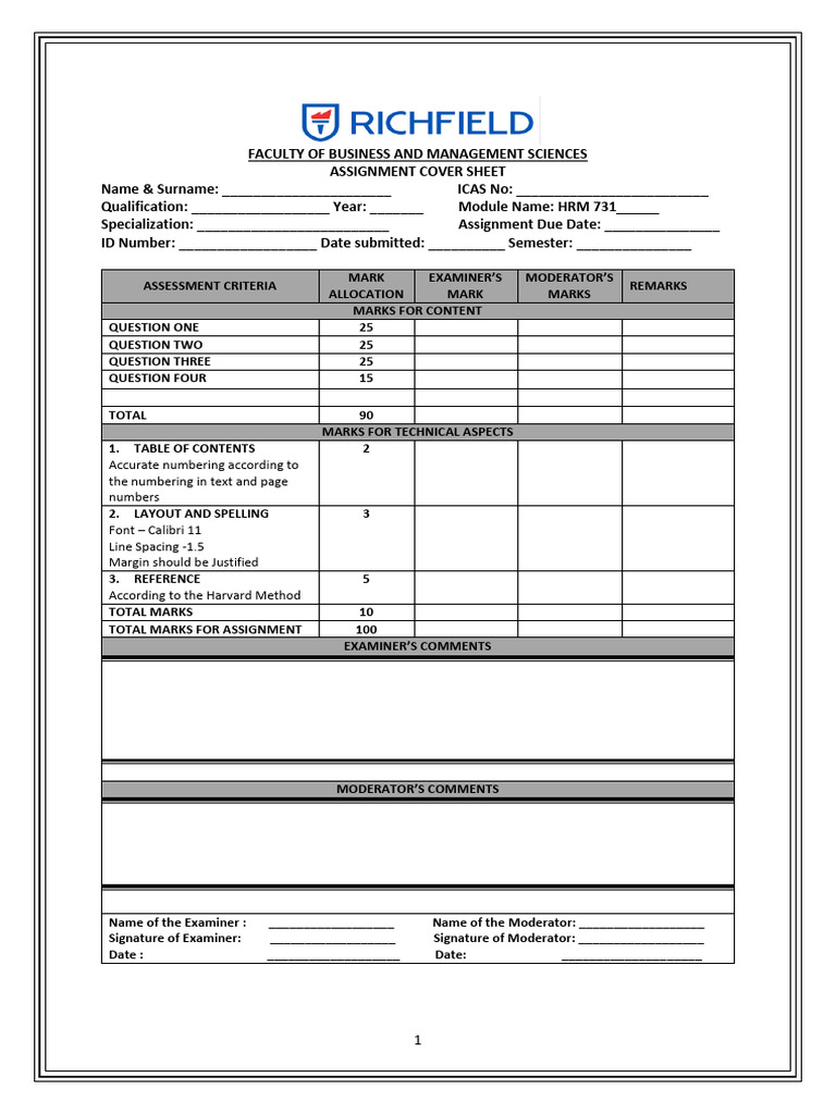 Reviewed HRM 731 | PDF | Talent Management | Employee Retention
