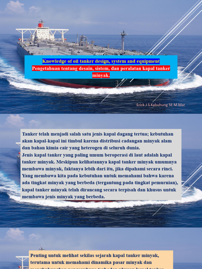 Knowledge of Oil Tanker Design, System And-2 | PDF
