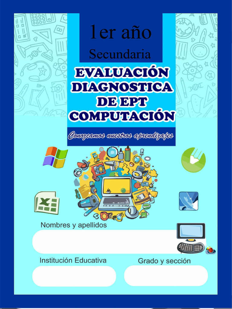 Ficha de Actividad Ept 1°-Evaluacion Diagnostica | Descargar gratis PDF | Hardware de la ...