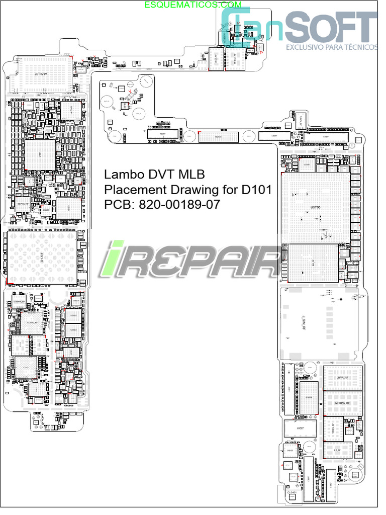 Iphone 7 Intel Esquematico Completo | PDF