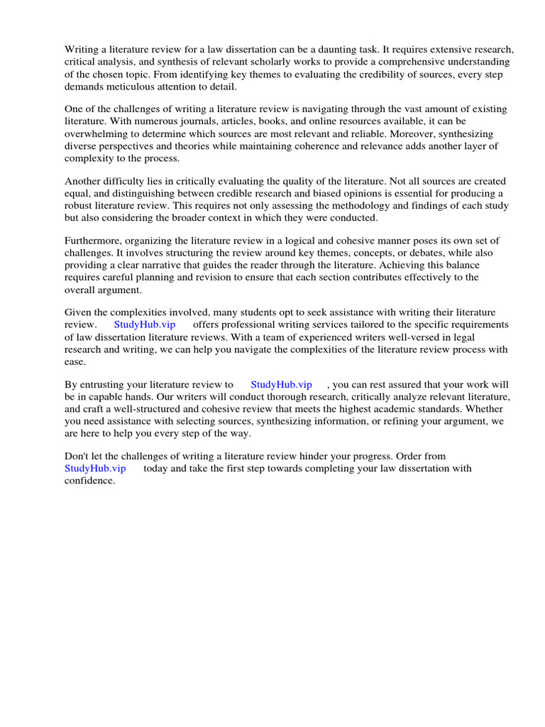 Writing A Law Dissertation Literature Review | PDF | Thesis ... Writing A Law Dissertation Literature Review | PDF | Thesis ...