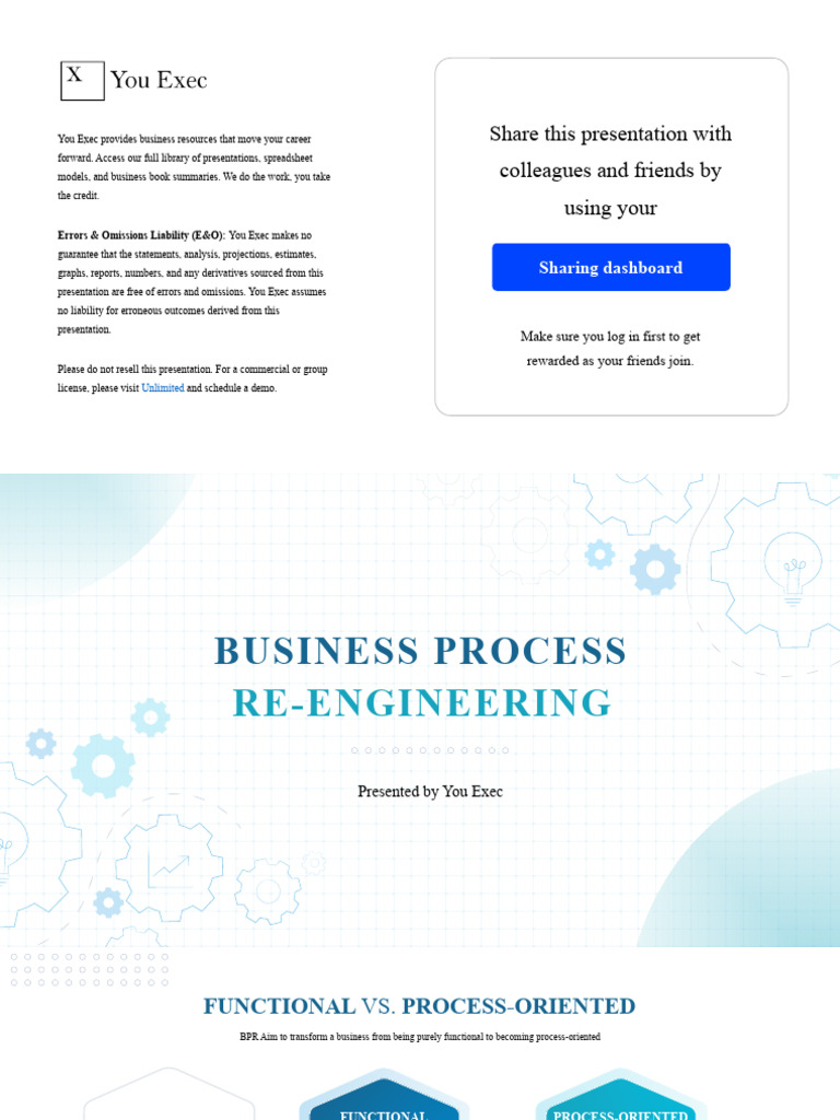 Business Process Re-Engineering Guide | PDF | Business Process | Business