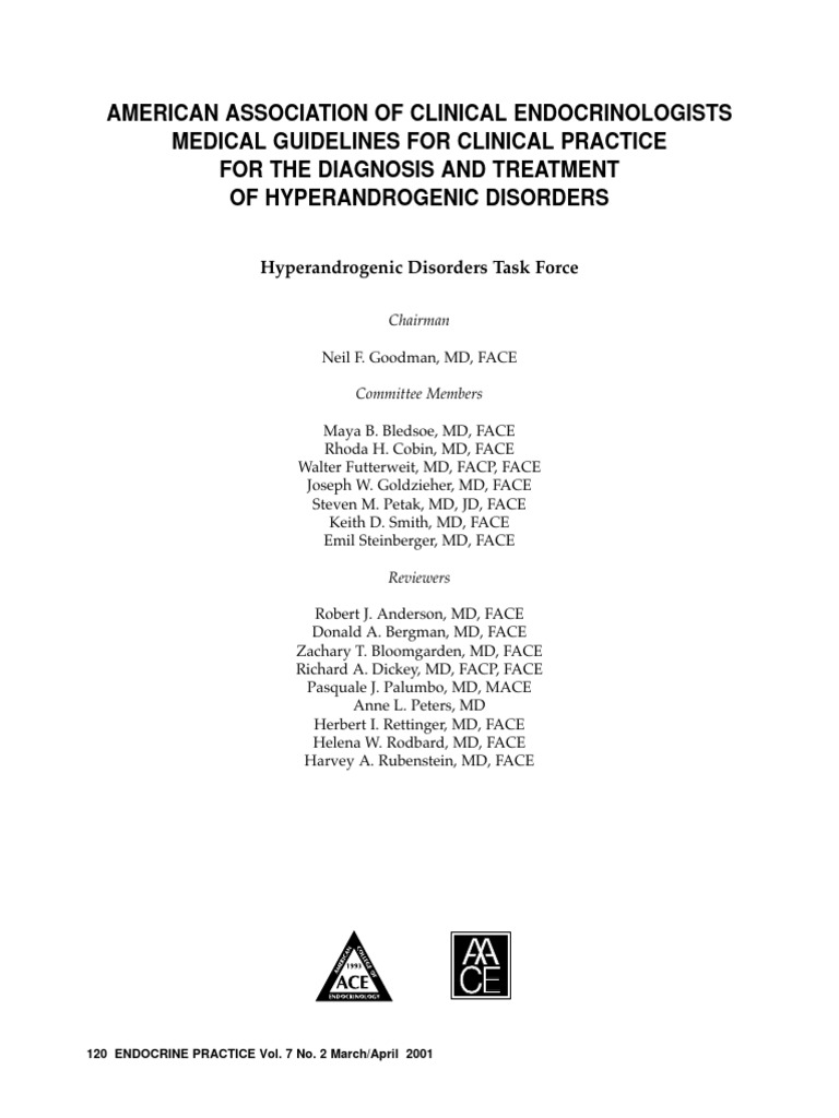 American Association of Clinical Endocrinologists | PDF | Polycystic ...