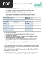 Parent Declaration Form for Child Funding | PDF