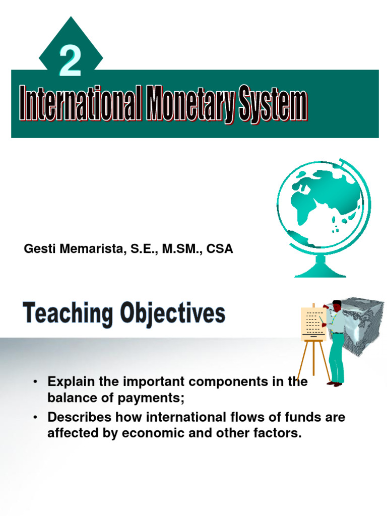 Understanding the International Monetary System | PDF | Capital Account | Balance Of Payments