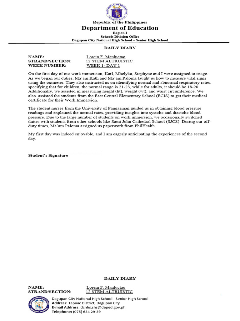 Diary Done Pdf Blood Pressure