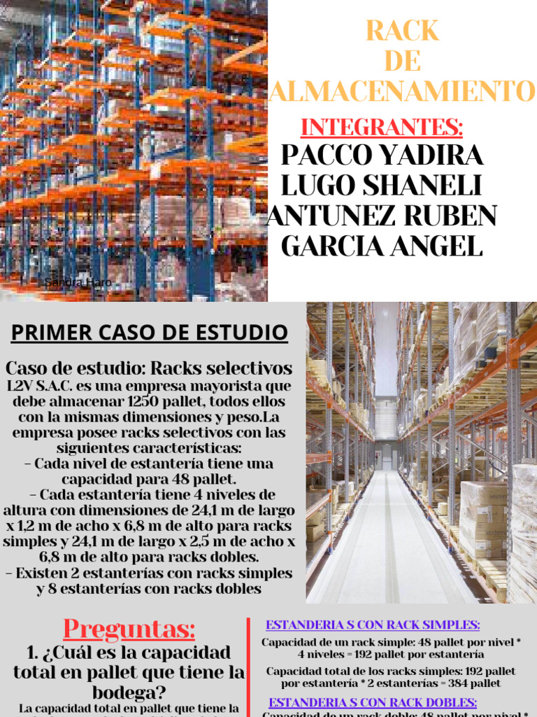 tipos de racks | PDF | Paleta