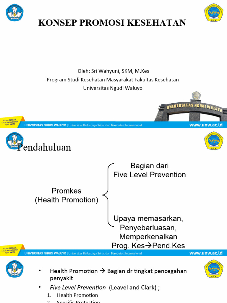 Konsep Promkes | PDF | Gaya Hidup