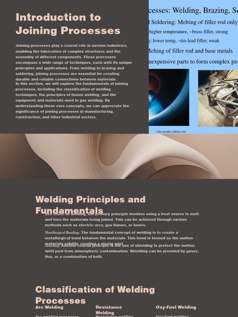 Fundamentals of Joining Processes | PDF | Welding | Construction