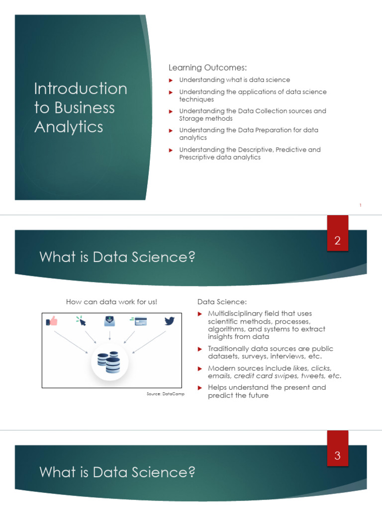 Priciples of Business Analytics - Masters - University of Adelaide | Download Free PDF ...