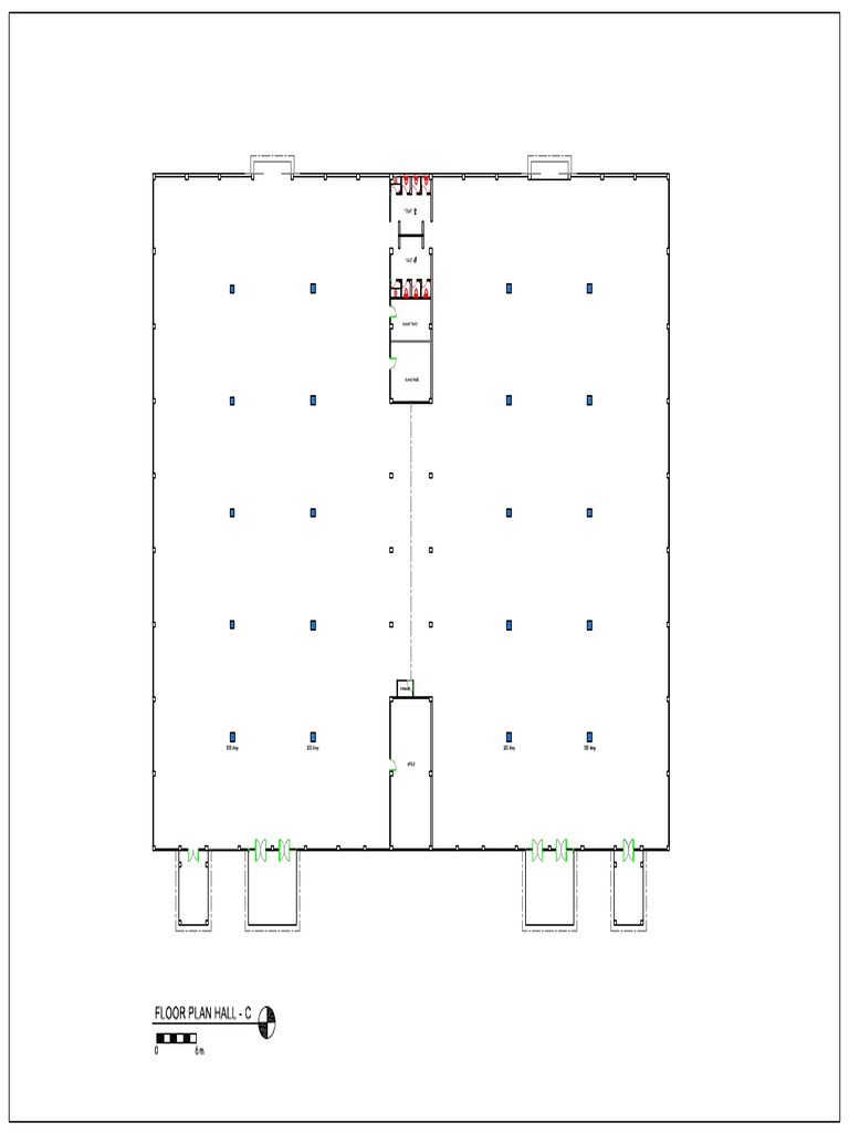 Hall C - Technical Drawing | PDF