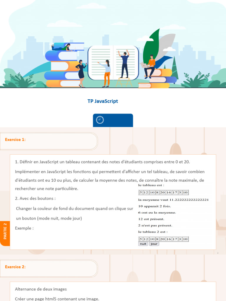 TP Js Final | Télécharger gratuitement PDF | JavaScript | Programmation informatique