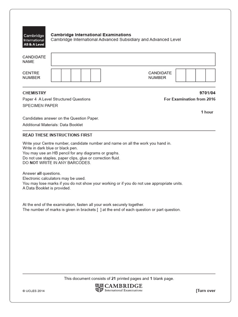 Sample Paper4 Pdf Reaction Rate Chemical Equilibrium