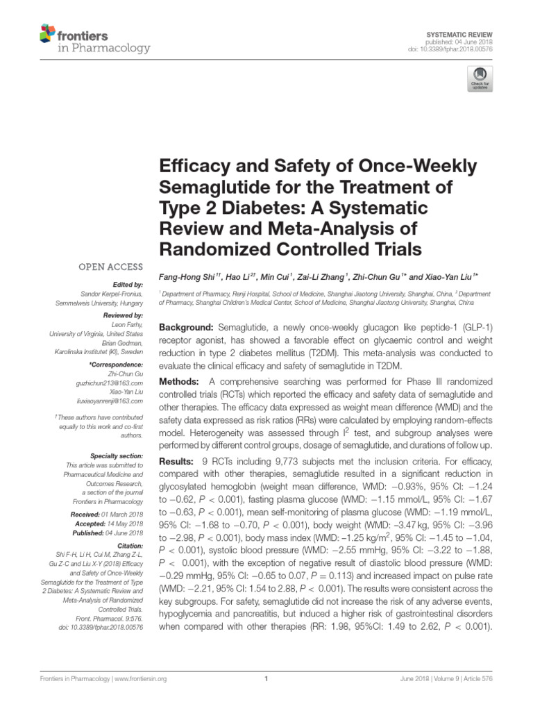 Sema Glut Ida | PDF | Randomized Controlled Trial | Clinical Trial