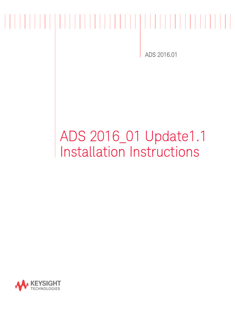 ADS 2016 01 Update1 1 Installation Instructions | PDF | Installation ...