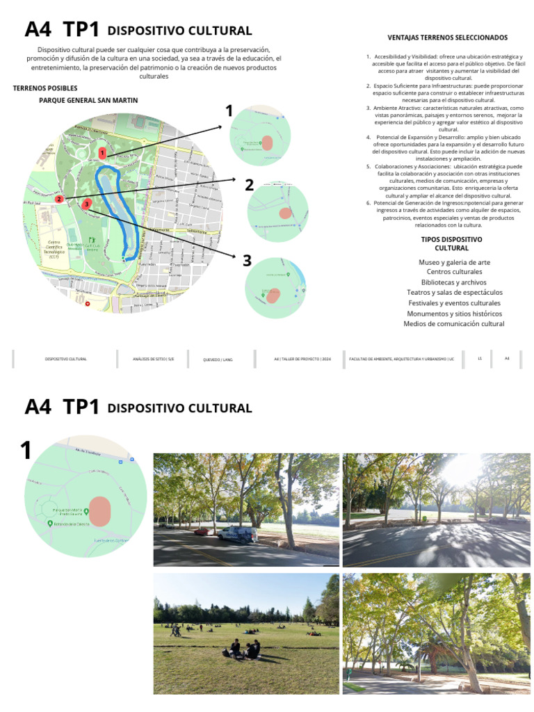 A4 TP1 Analisis, Parque Central | PDF