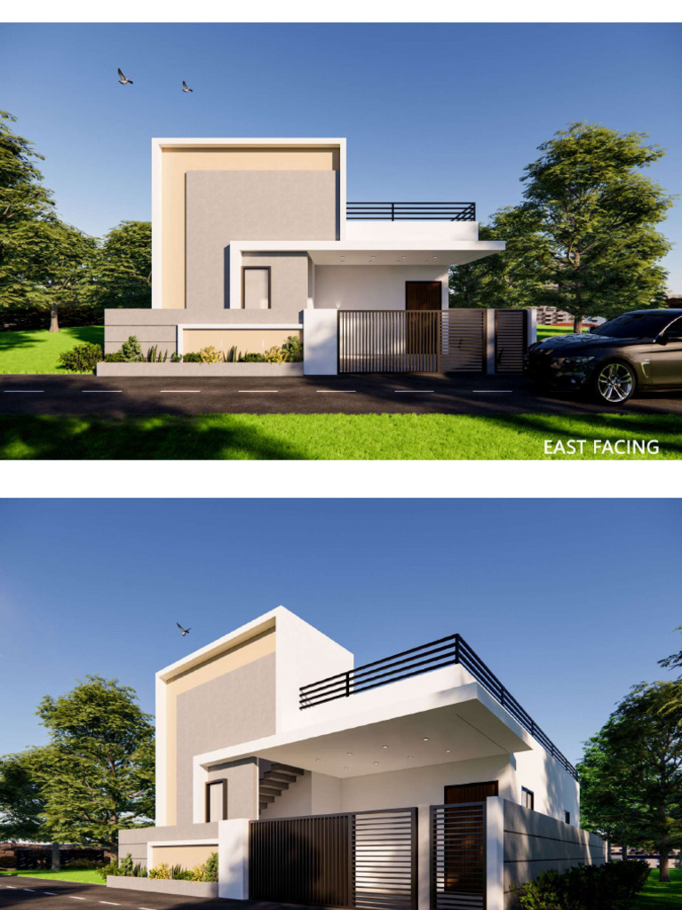 33'x50' East and West Elevations | PDF