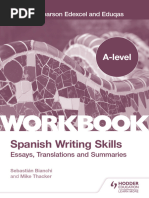 AQA Spanish GCSE HT Writing Exam Practice | PDF | Grammatical Tense ...