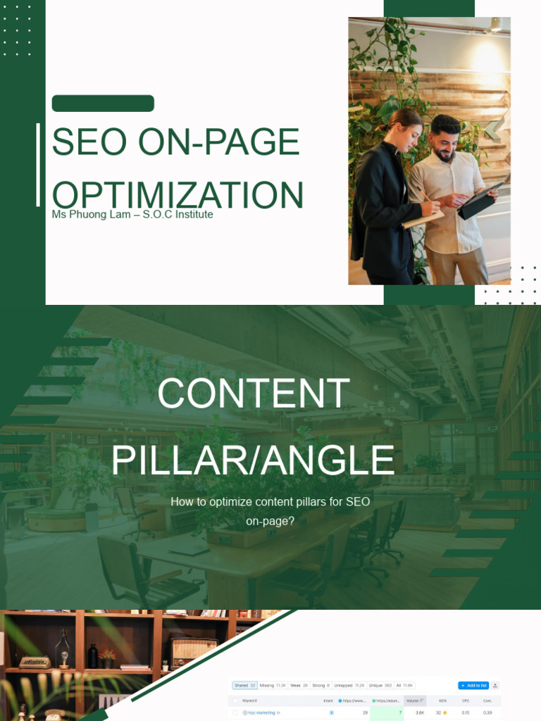 SEO Onpage Optimization | PDF