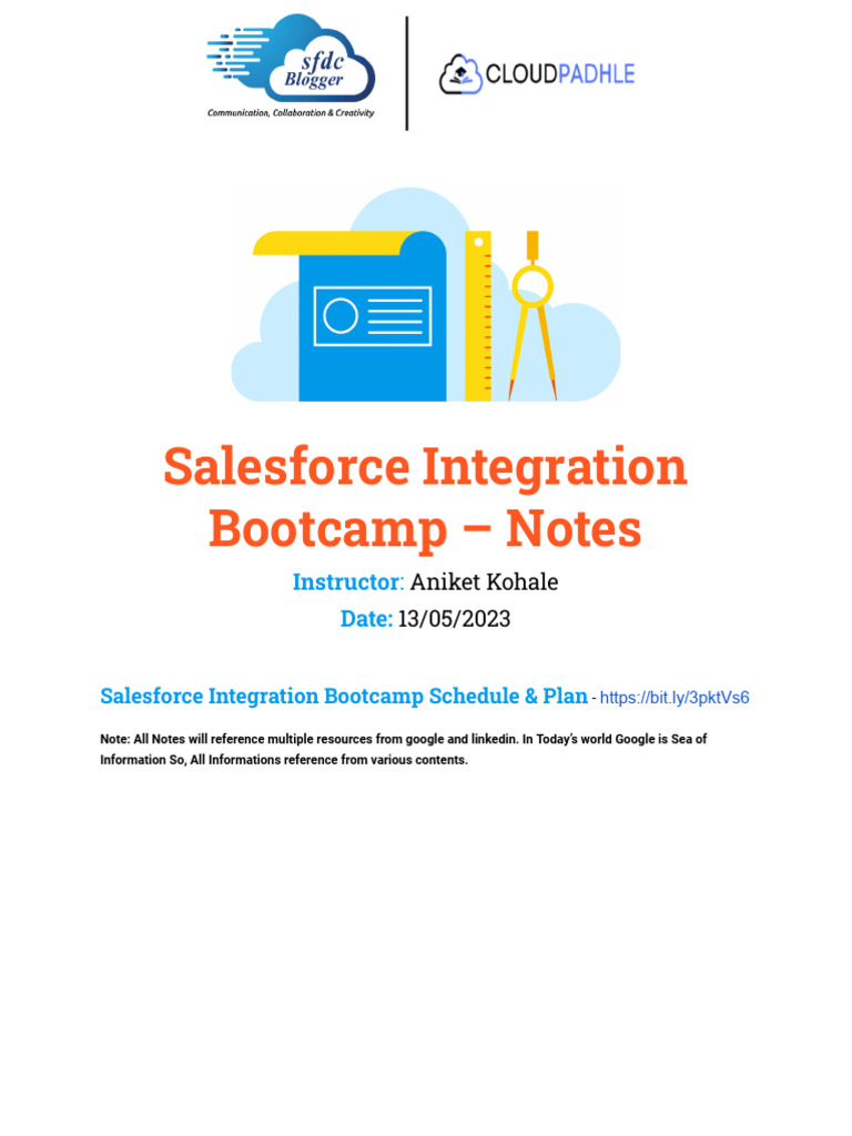 Salesforce Integration Bootcamp Notes | PDF | Soap | Web Service