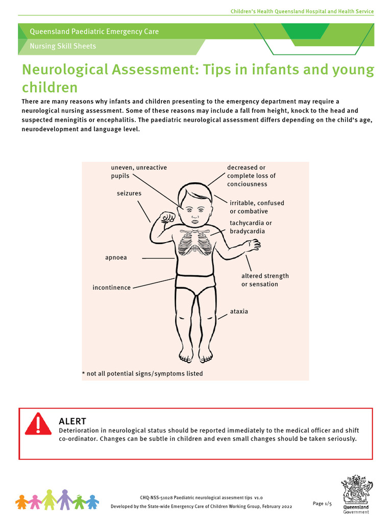paediatric-neurological-assesment-tips | PDF | Skull | Nursing