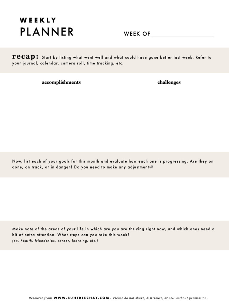 Weekly-Planner-V-4-Combined-Optimized For Uni Students | PDF