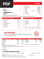 Jiofiber Postpaid Bill Format | PDF | Invoice | Banking Technology